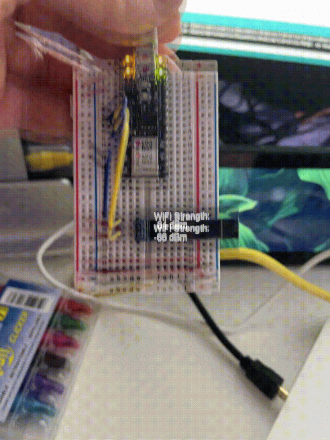 Node.js Server and WiFi Network Signal Strength Reader – MARTINsquared